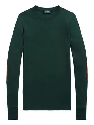 POLO RALPH LAUREN Polo Ralph Lauren Tencel Ribbed Long Sleeve Top