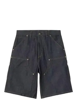 Carhartt Work In Progress Og Aden Double Knee Shorts - Blue