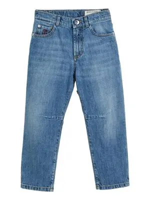Brunello Cucinelli Belt-loop Jeans - Light Denim
