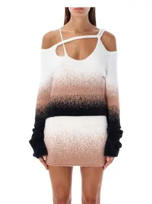Ottolinger Knitted Shoulder Sweater - Multicolor