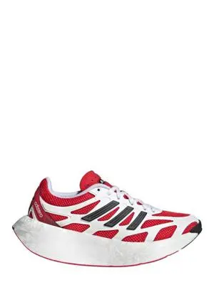 ADIDAS ORIGINALS Adizero Aruku Lace-up Sneakers - Cloud White/pure Ruby Red/core Black