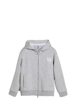 BRUNELLO CUCINELLI Front-detail Zip-up Sweatshirt