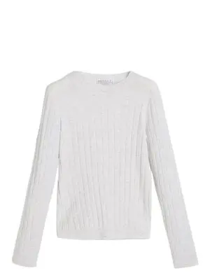 Brunello Cucinelli Cashmere Jumper - White