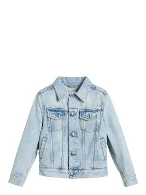 Brunello Cucinelli Denim Jacket With Four Pockets - Blue