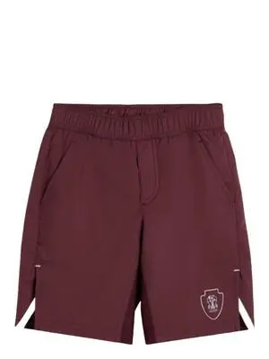 Brunello Cucinelli Logo-embroidered Track Shorts - Amaranth