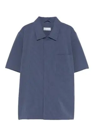 Herno Herno Textured Pocket Shirt Gray