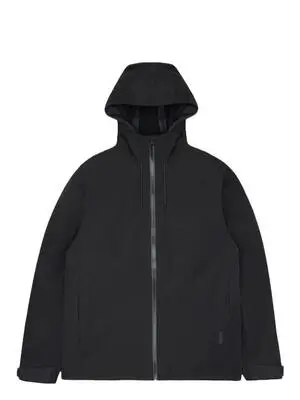 Rains Hooded Jacket - Black