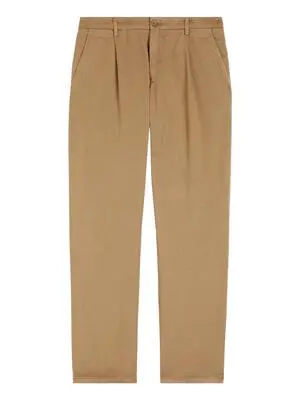 Aspesi Checkered Trousers - Nude