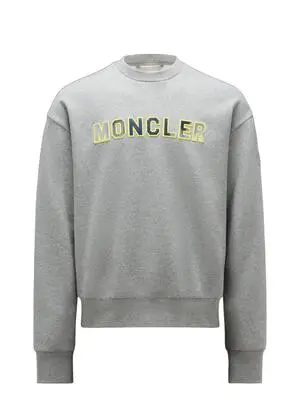 Moncler Logo Sweatshirt - Grey