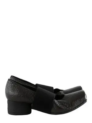 UMA WANG Square-toe Ballet Flats - Brown