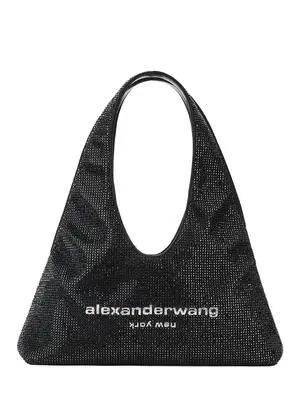 Alexander Wang Pike Crystal Mini Bag - Black
