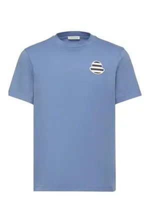 MONCLER LOGO-PATCH T-SHIRT