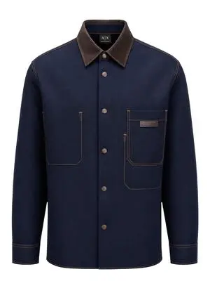 Armani Exchange Long-sleeved Shirt - Black