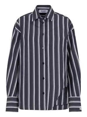ATTICO Attico Striped Long-Sleeve Shirt