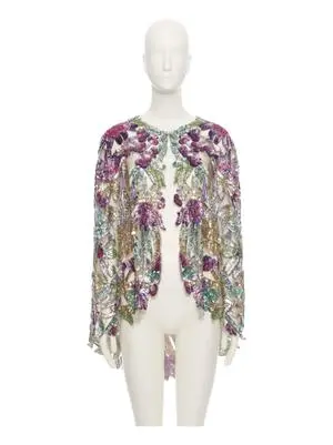 Valentino Garavani Sequined Jacket - White