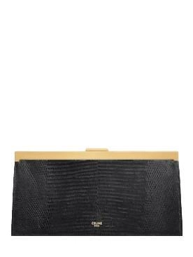 CELINE Celine Augustine Clutch In Lizard