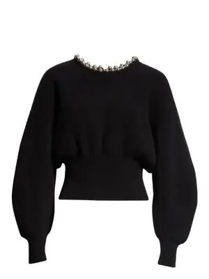 Alexander Wang Ball Detailed Sweater - Black