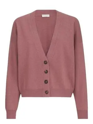 BRUNELLO CUCINELLI Brunello Cucinelli Cashmere Cardigan With Monili Embellishments