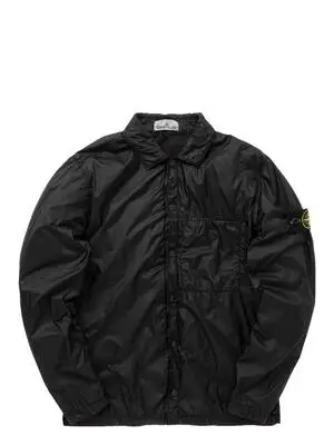STONE ISLAND Compass-motif Shirt Jacket