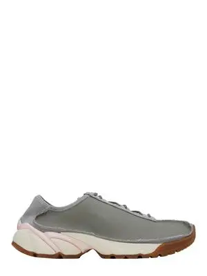 Our Legacy Suede-panel Lace-up Sneakers - Gray