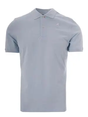 K-WAY Logo-appliqué Polo Shirt - Gray