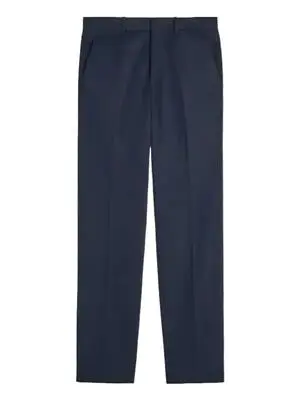 TOD'S Tailored Casual Pants With Belt Loops - Blue