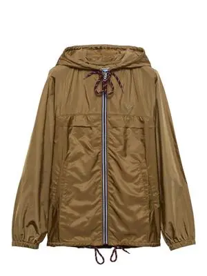 PRADA Prada Re-Nylon Lightweight Hooded Anorak