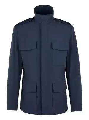 TOD'S Long-sleeved Jacket - Blue