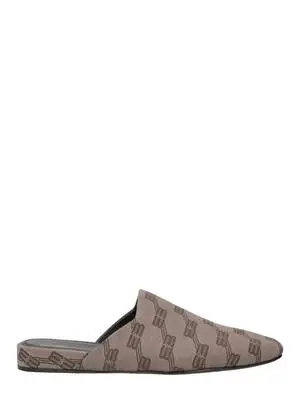Balenciaga Embroidered Mules And Clogs - Gray