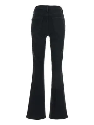 MOTHER Flared Jeans - Deep Black
