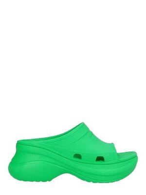 BALENCIAGA Balenciaga Logo Platform Sandals
