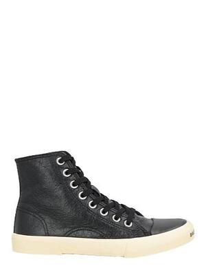 BALENCIAGA Balenciaga High-Top Leather Lace-Up Sneakers