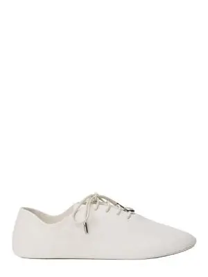 Loewe Pebble Soft Lace-up Shoes - White