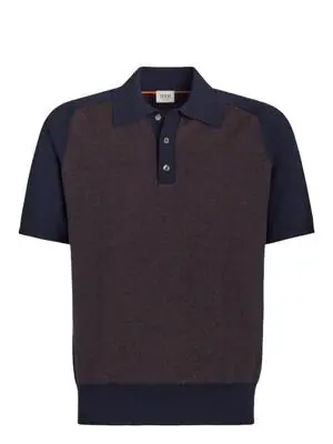 TOD'S Piquet Short-sleeve Polo Shirt - Blue