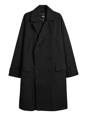 Y3 Y-3 Spun Twill Cabban Coat
