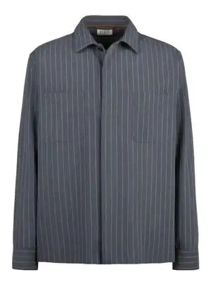 TOD'S Long-sleeved Shirt - Grey