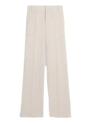 TOD'S Belt-loop Pocket Trousers - White