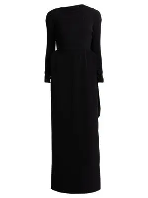 Balenciaga Long Sleeve Gown - Black