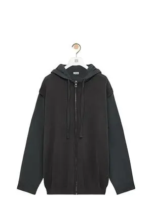 Loewe Zippered Hoodie - Dark Gray