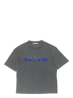 ACNE STUDIOS Glitter Graphic T-shirt