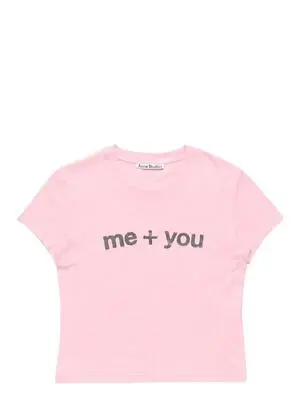ACNE STUDIOS Fitted Graphic T-shirt