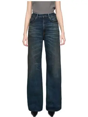 ACNE STUDIOS Acne Studios Logo-Patch Jeans