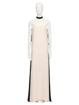 Valentino Garavani Sleeveless Color-blocked Maxi Dress - No