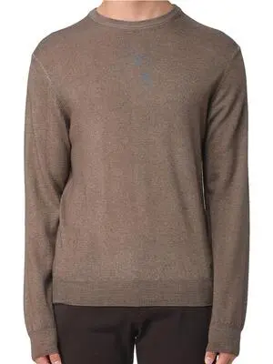 Woolrich Crewneck Knitted Jumper - Brown