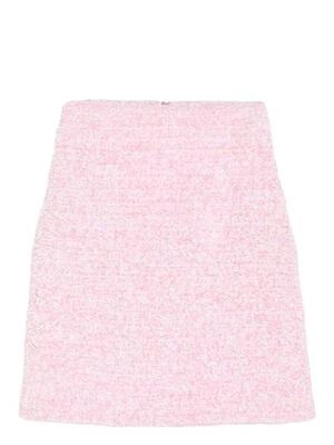 BALENCIAGA Balenciaga Flared Tweed Mini Skirt