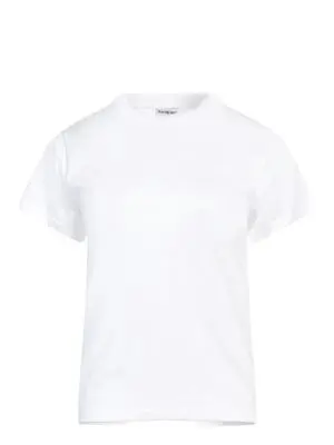 Balenciaga Balenciaga Appliqué Logo Crewneck T-shirt White