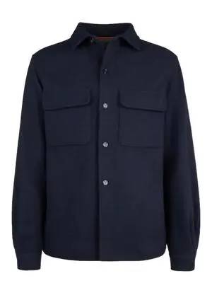 TOD'S Flap-pocket Shirt - Black