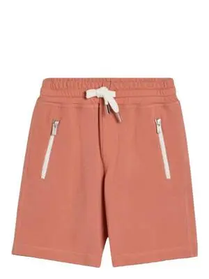 Brunello Cucinelli Cotton Piqué Bermuda Shorts - Apricot