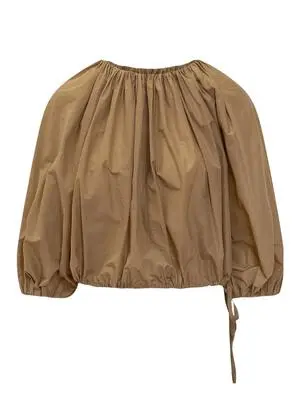 PHILOSOPHY DI LORENZO SERAFINI Philosophy Di Lorenzo Serafini Gathered Puff Sleeve Blouse