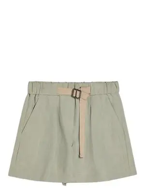 BRUNELLO CUCINELLI Brunello Cucinelli Belted Twill Shorts